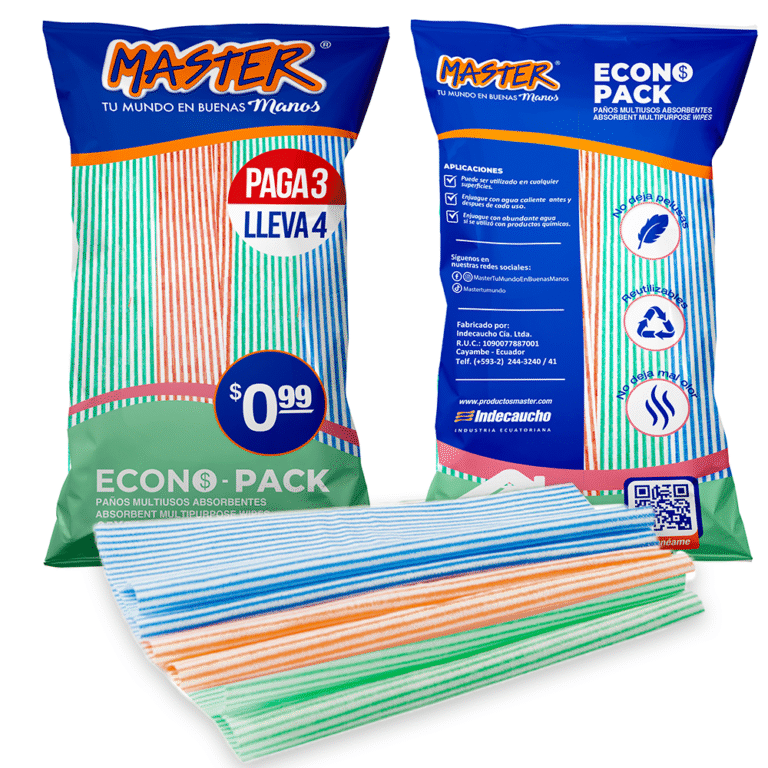 Paños Econo Pack - Guantes Máster